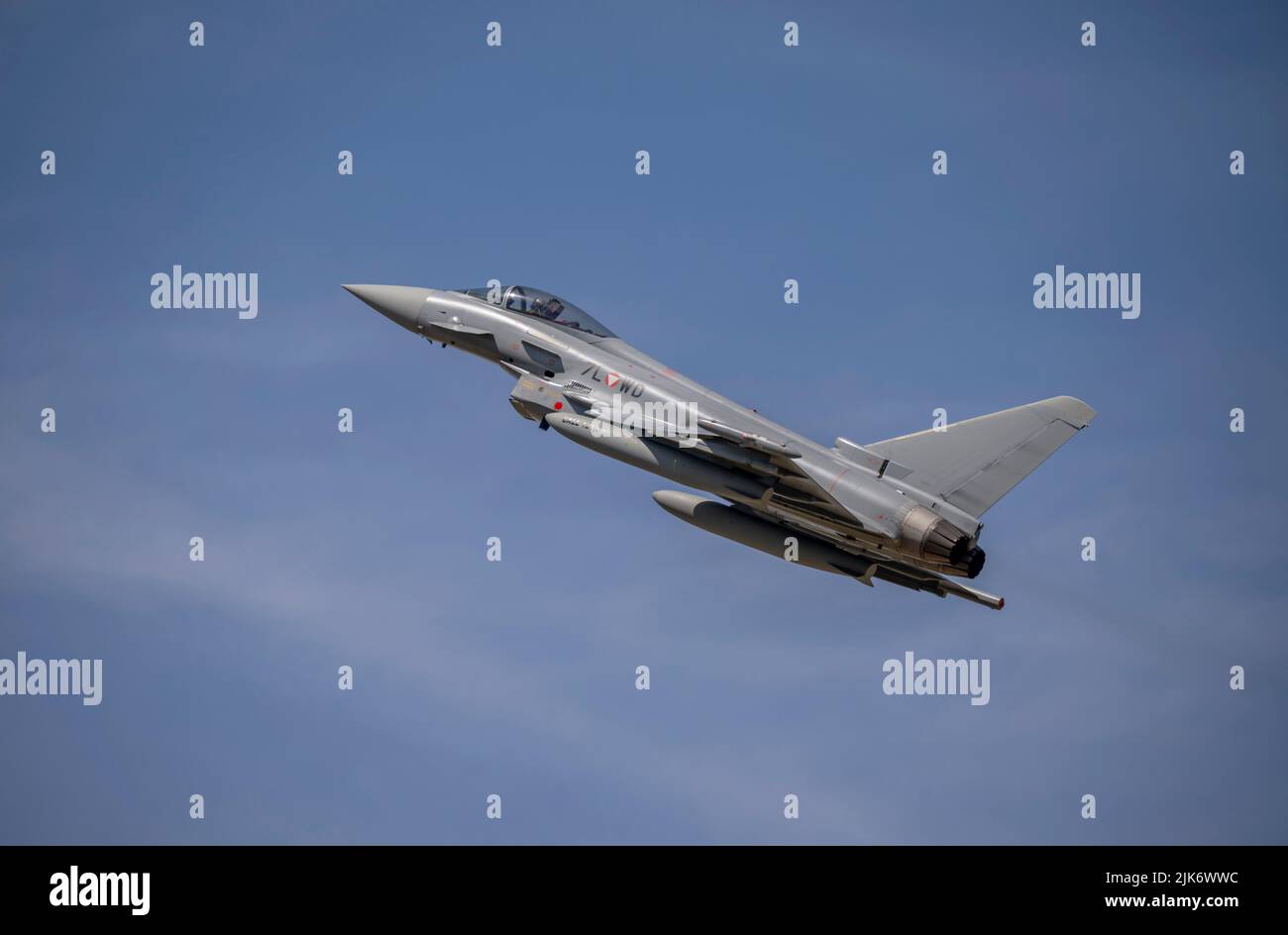 The Quick Reaction Alert Demo carried out by 2 x EF2000 (Eurofighter ...