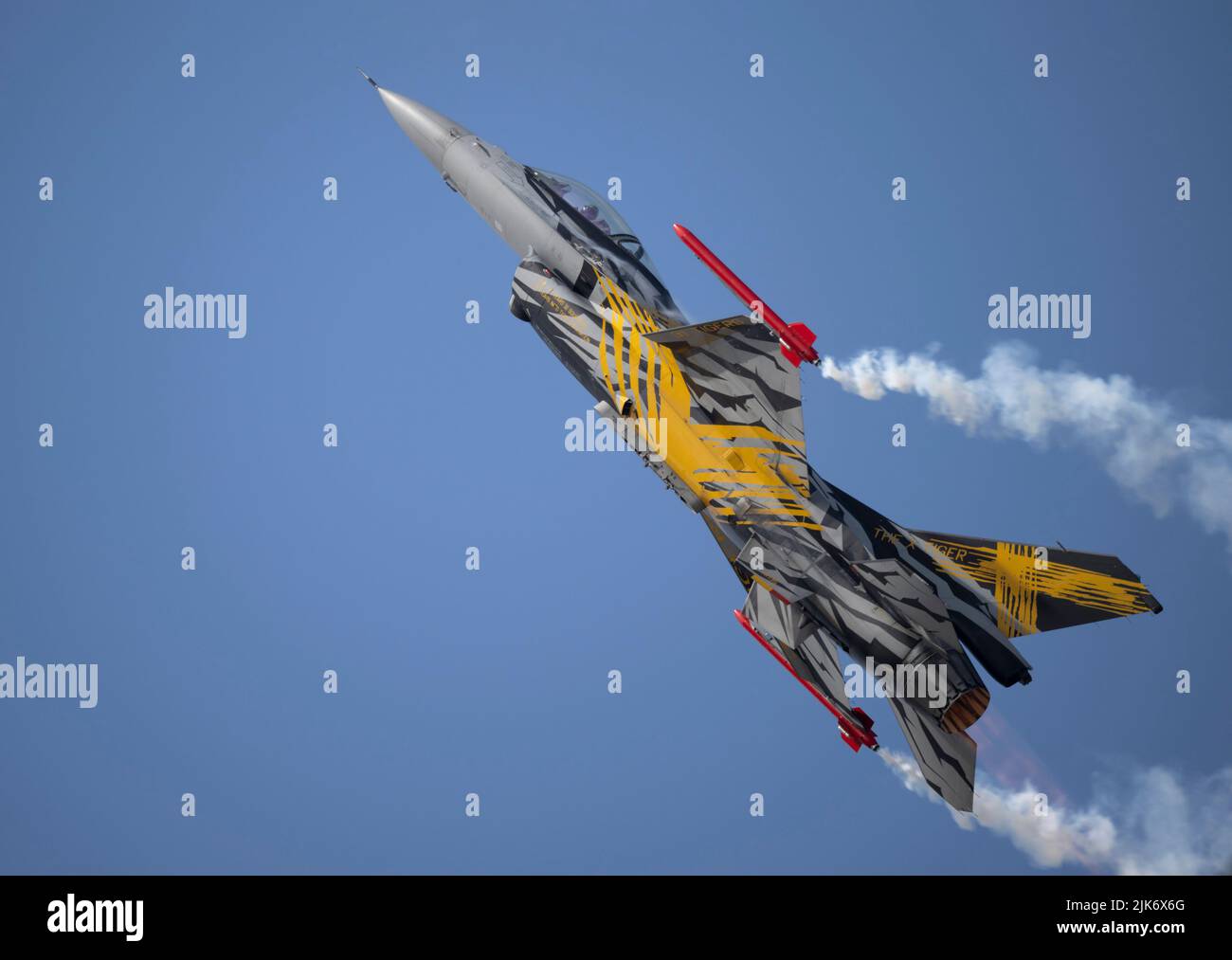 BAF Solo Display, FA-136 the X Tiger livery, XTM 70 years 31 Squadron ...