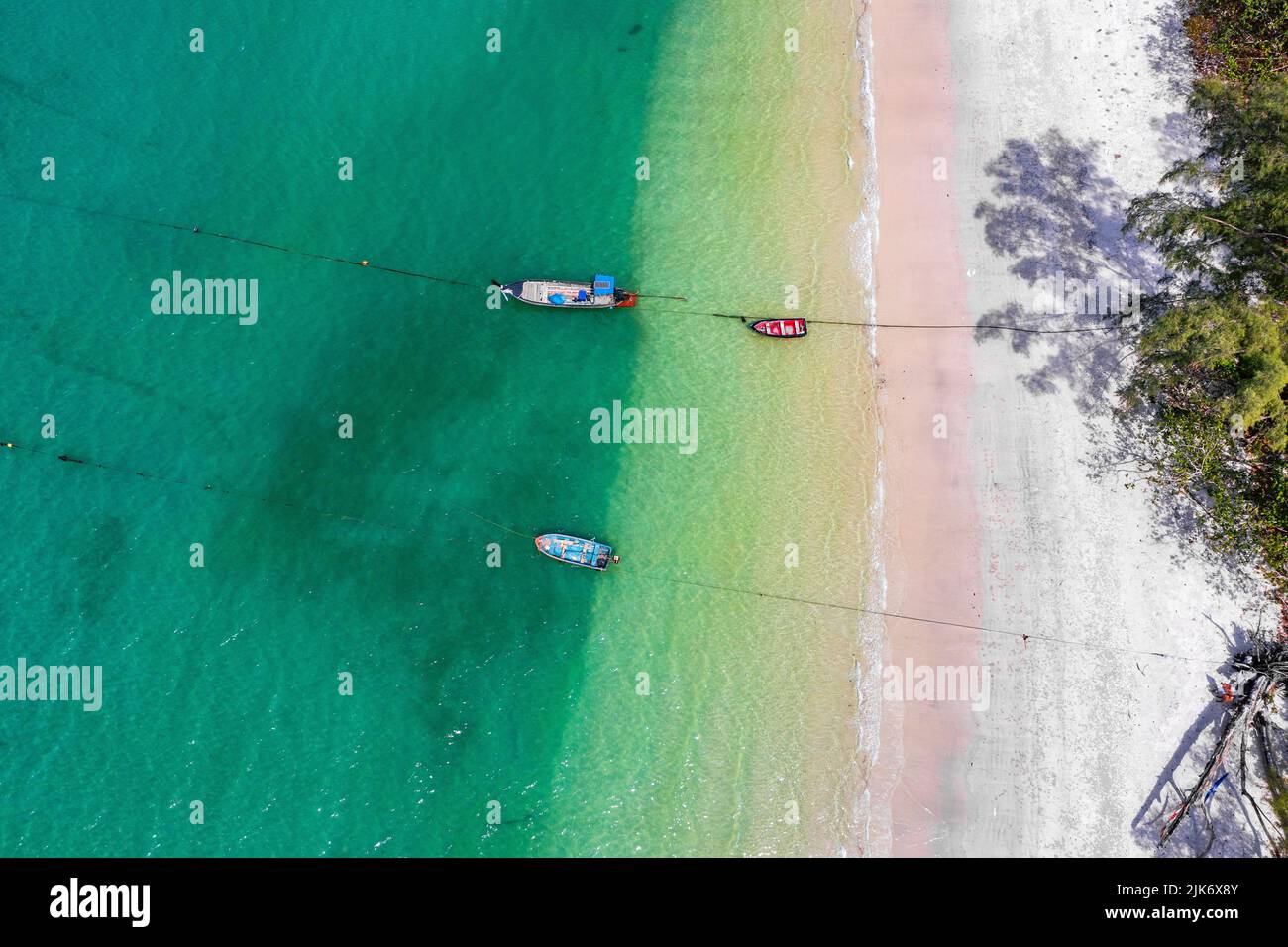 Aerial view of Koh Phayam beach in Ranong, Thailand Stock Photo - Alamy