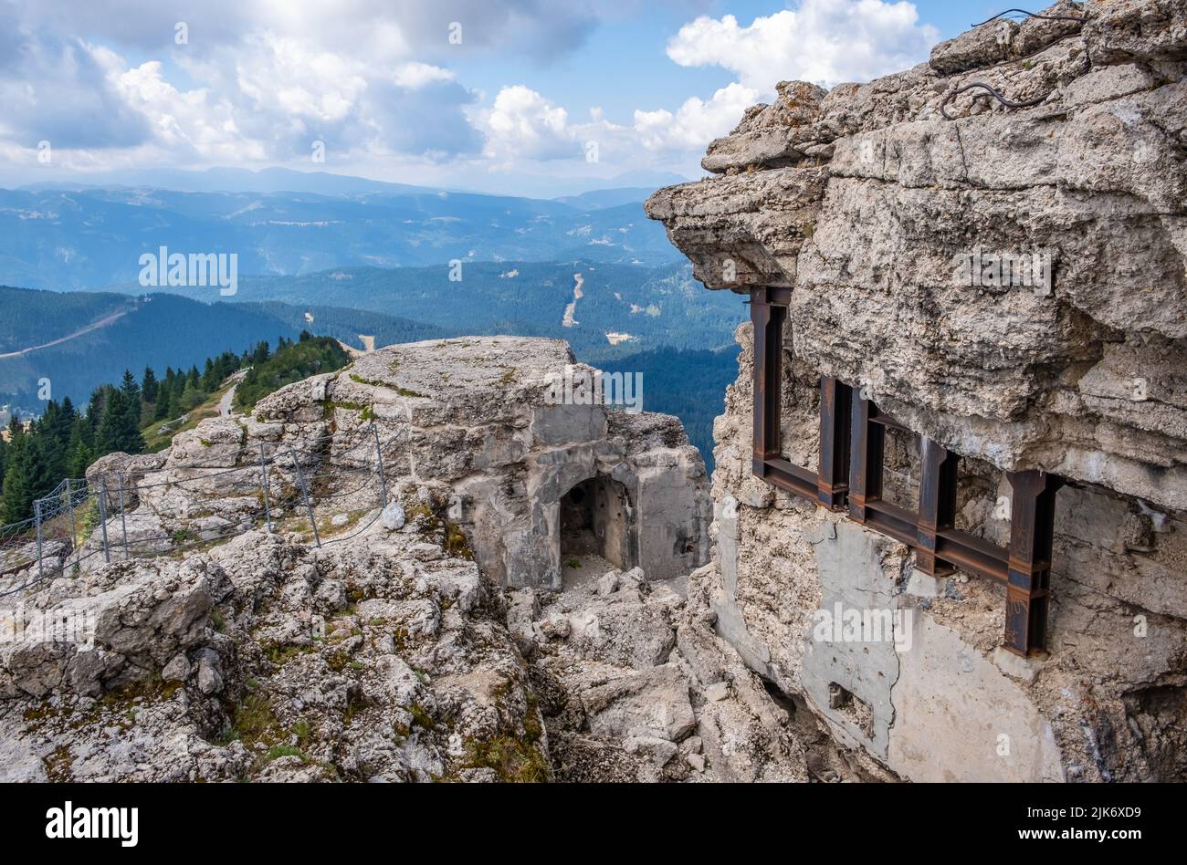 Fort Spitz Verle: the Austrian fortification of the first world War ...