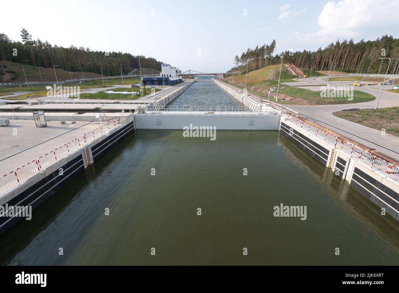 Vistula spit canal harbourmaster hi-res stock photography and images ...