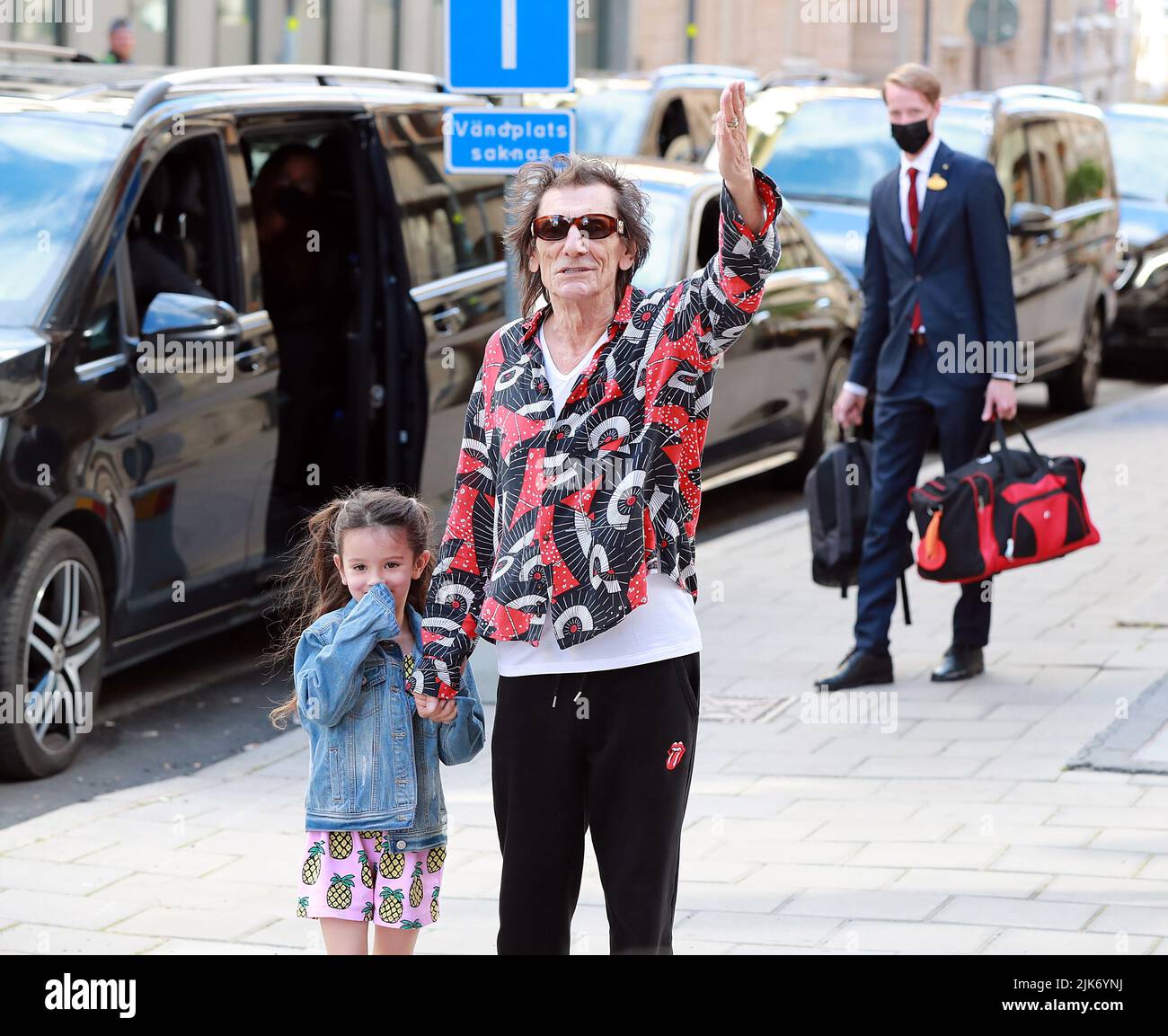 STOCKHOLM 20220731Rolling Stones guitarist Keith Richards leaves the ...