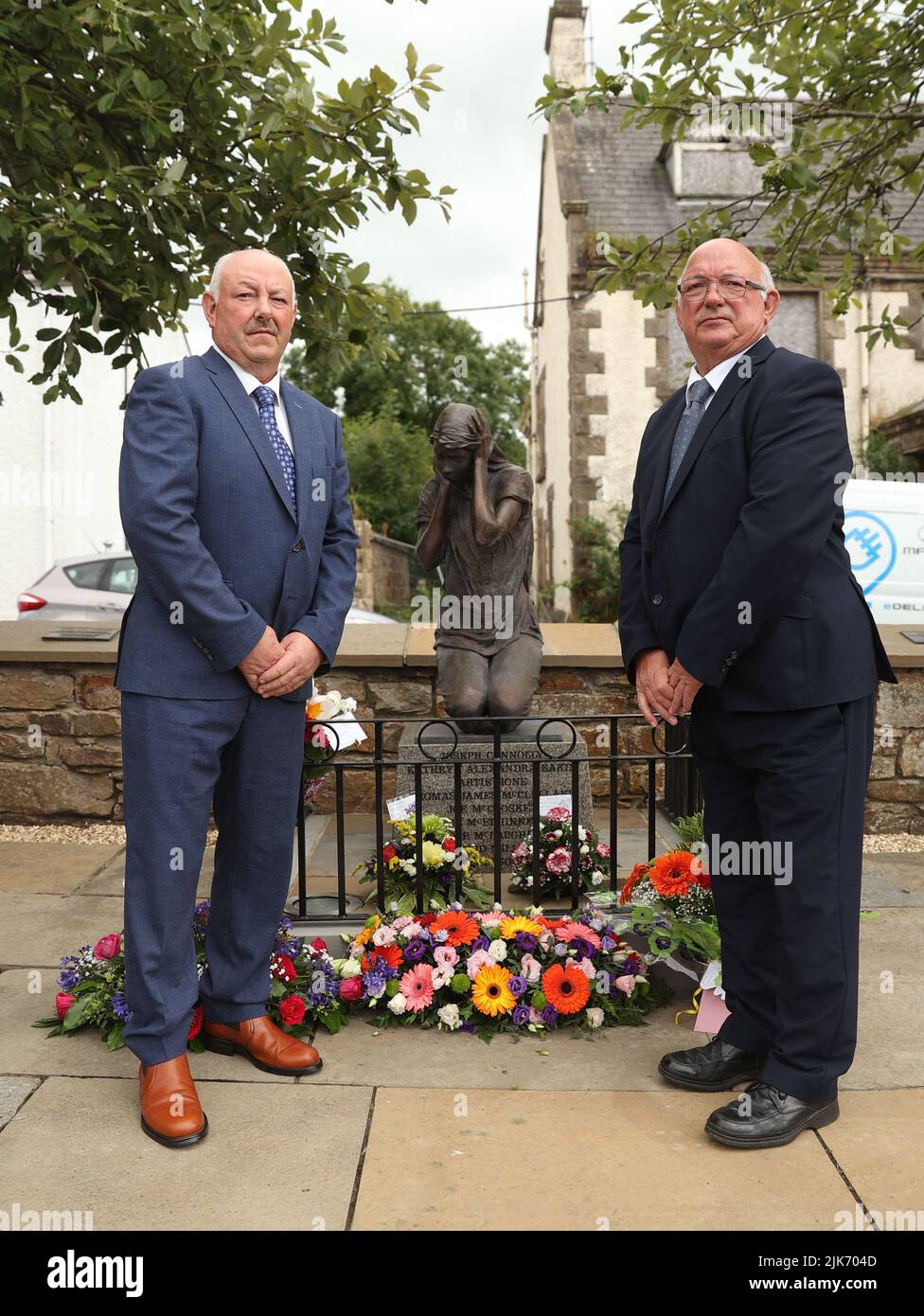 Adrian (left) and David Temple whose brother William was a victim after ...