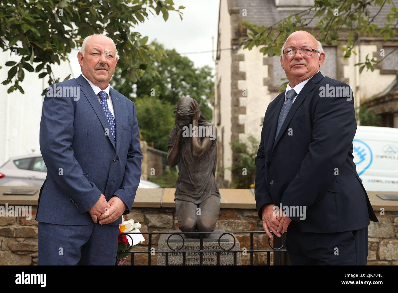 Adrian (left) and David Temple whose brother William was a victim after ...