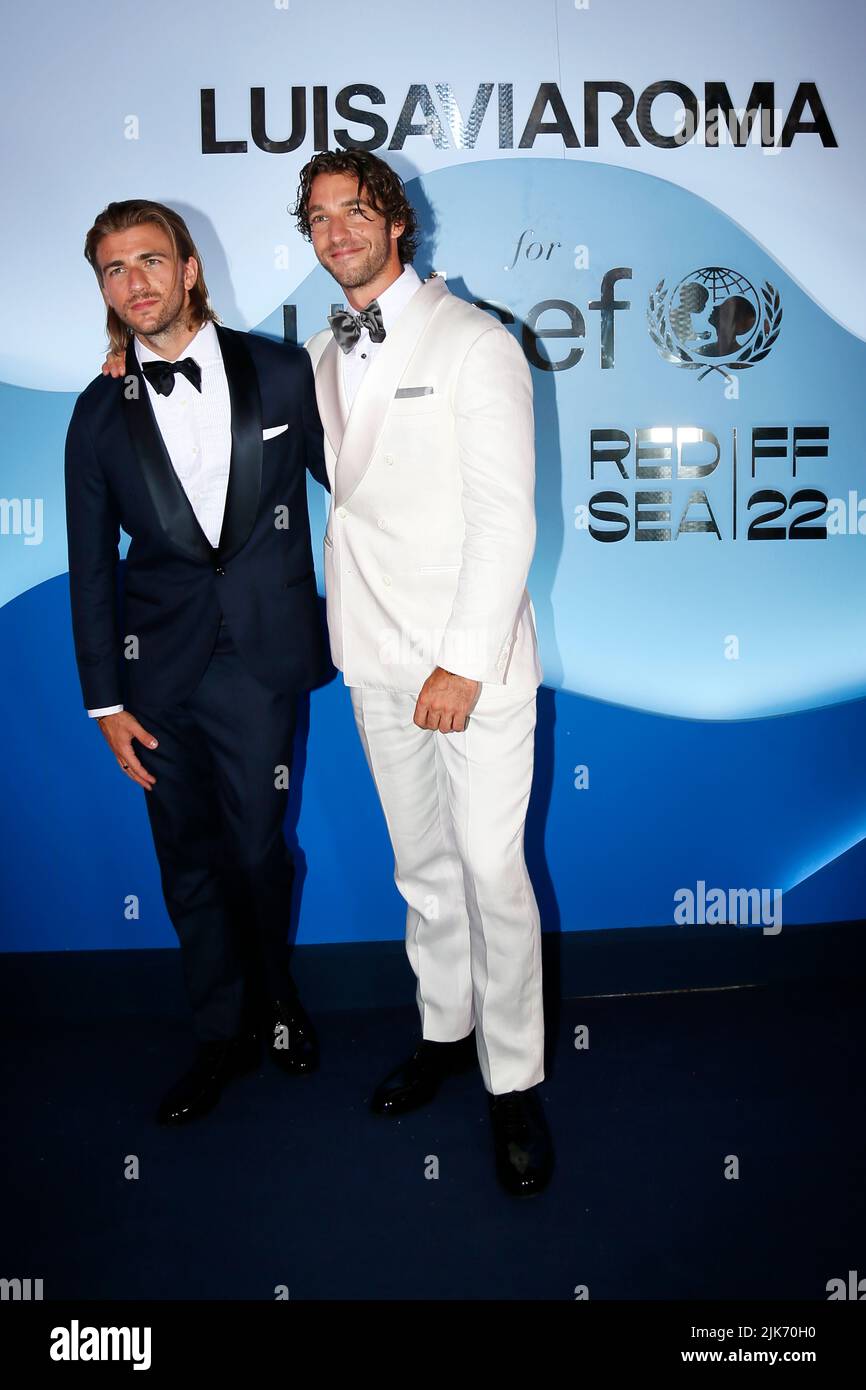 Capri, LuisaViaRoma Red Carpet for Unicef 2022. Pictured: Alessandro ...