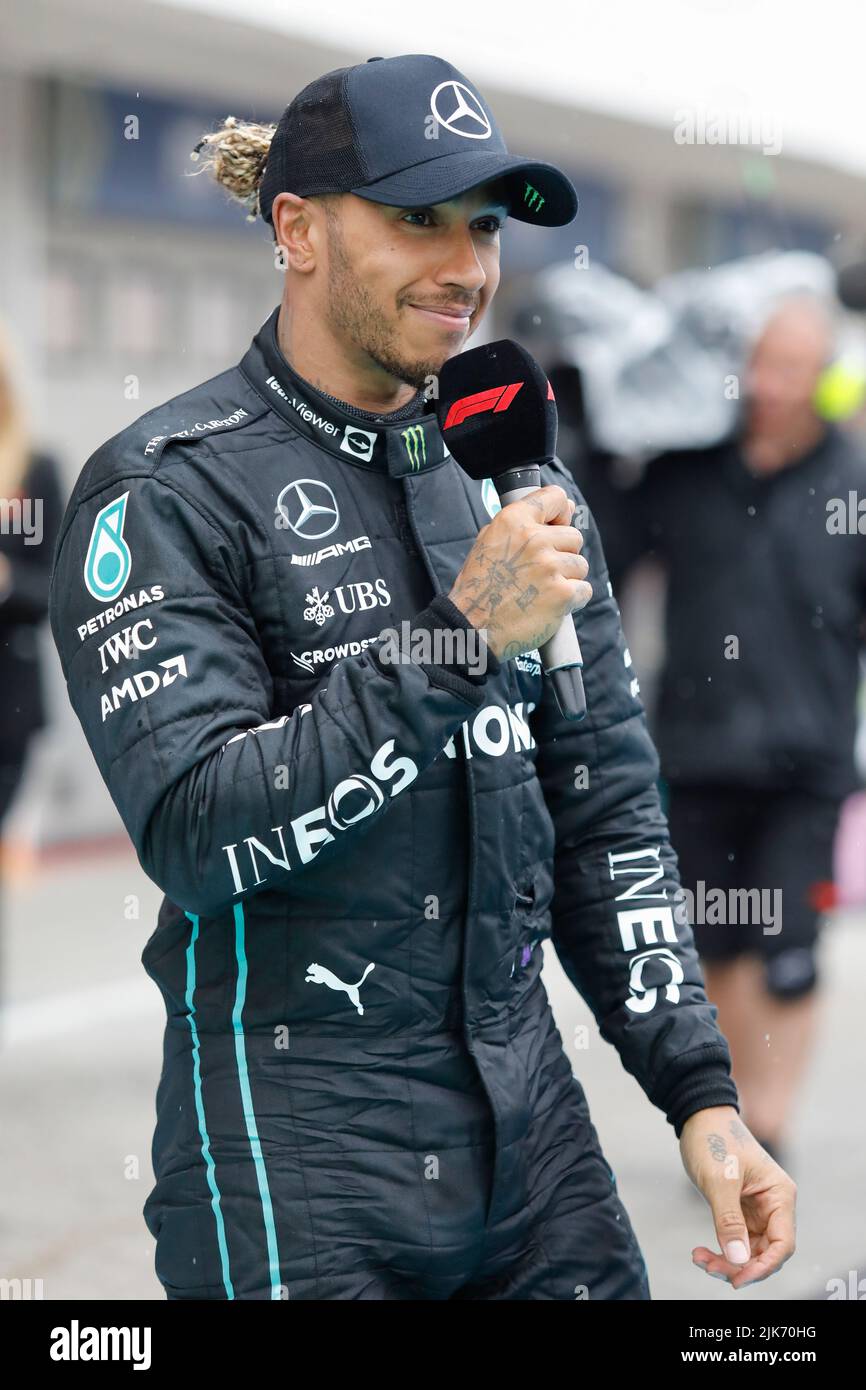 Portrait of sir lewis hamilton hi-res stock photography and images - Alamy