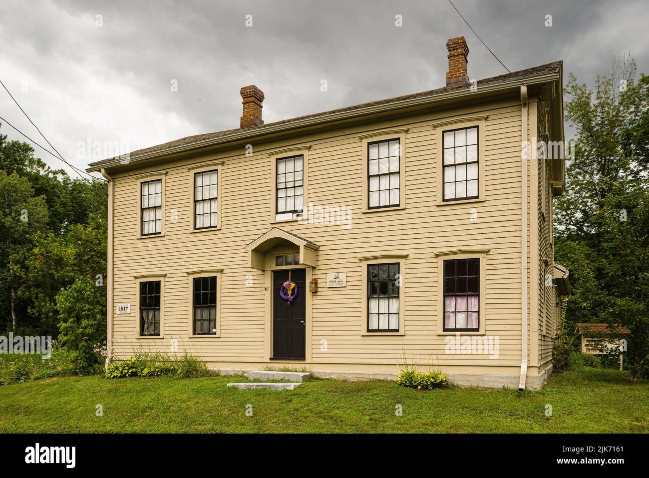 Susan B. Anthony Birthplace Museum Adams, Massachusetts, USA Stock ...