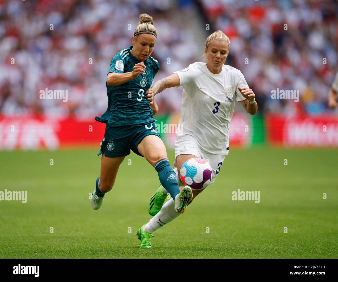 Euro 2022 final wembley rachel hi-res stock photography and images - Alamy