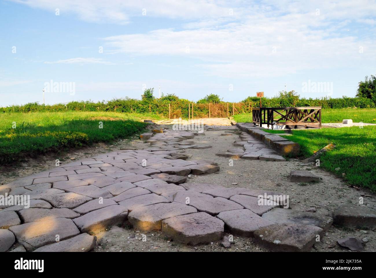 The archaeological area of Altinum. Altinum was an ancient town of the ...