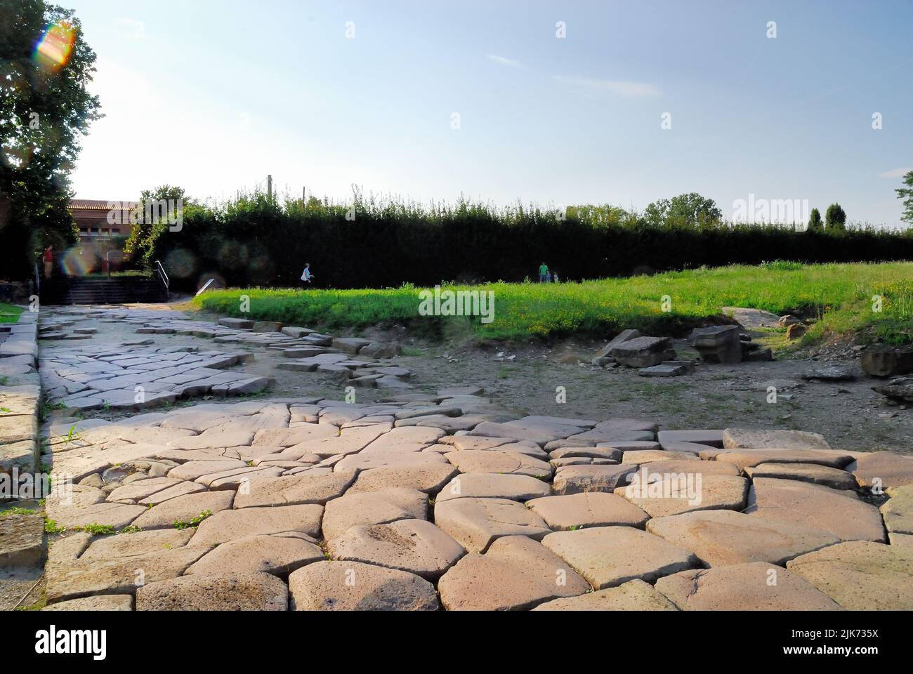 The archaeological area of Altinum. Altinum was an ancient town of the ...