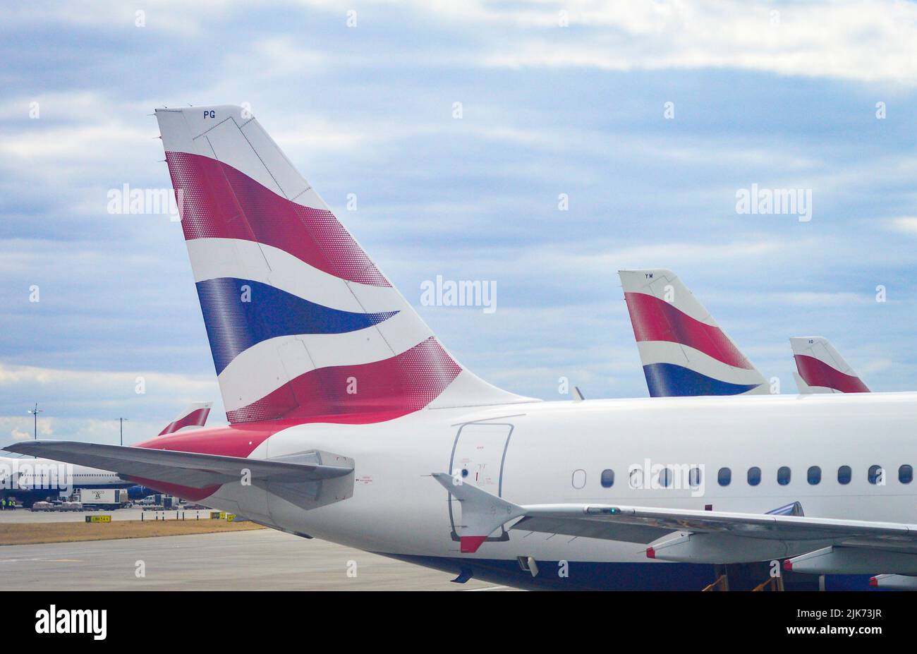 British airways ba aircraft plane hi-res stock photography and images ...