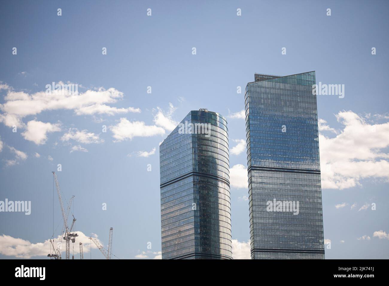 Skyscraper zoom city moscow hi-res stock photography and images - Alamy