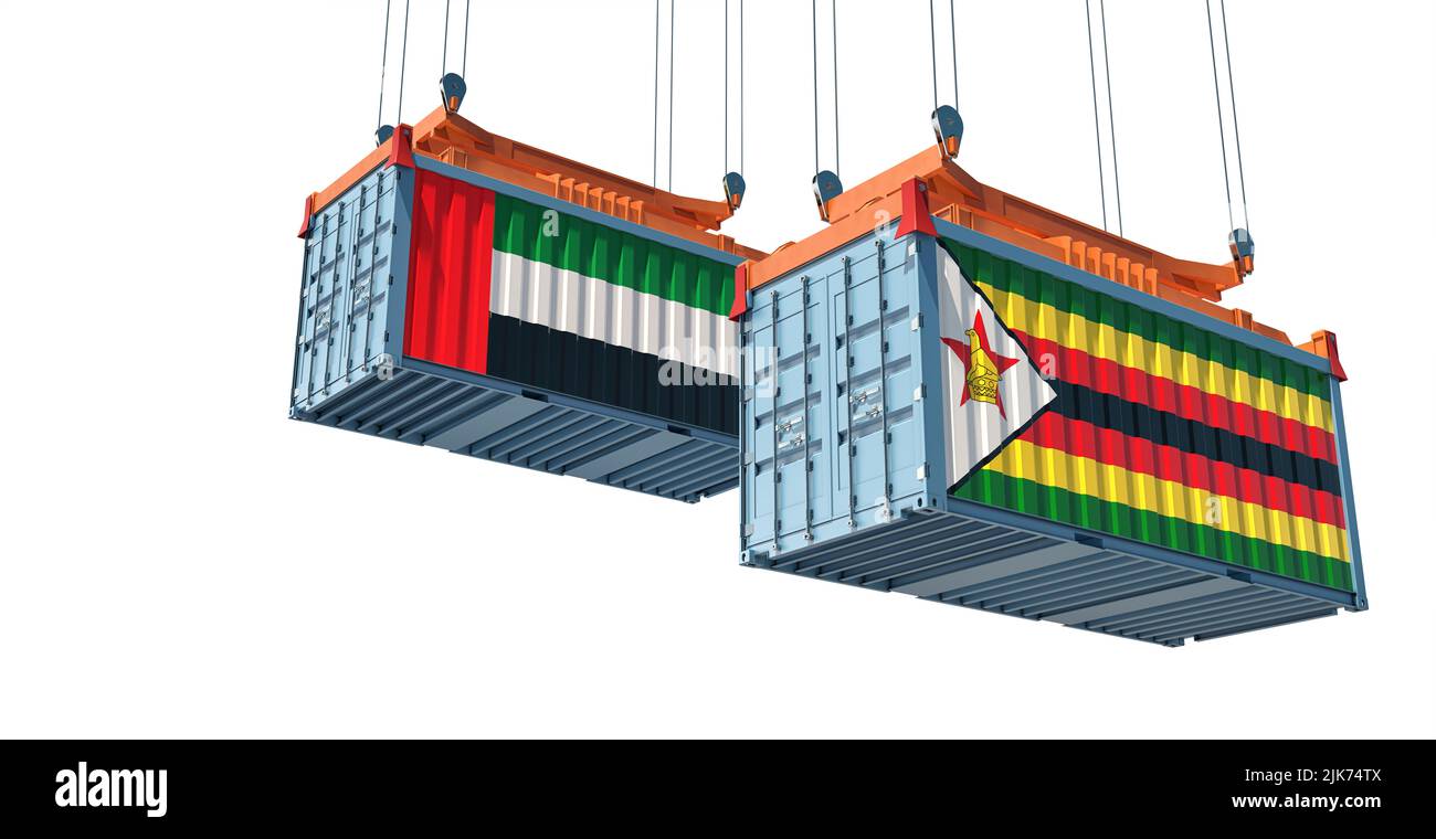 Emirates zimbabwe flag hi-res stock photography and images - Alamy