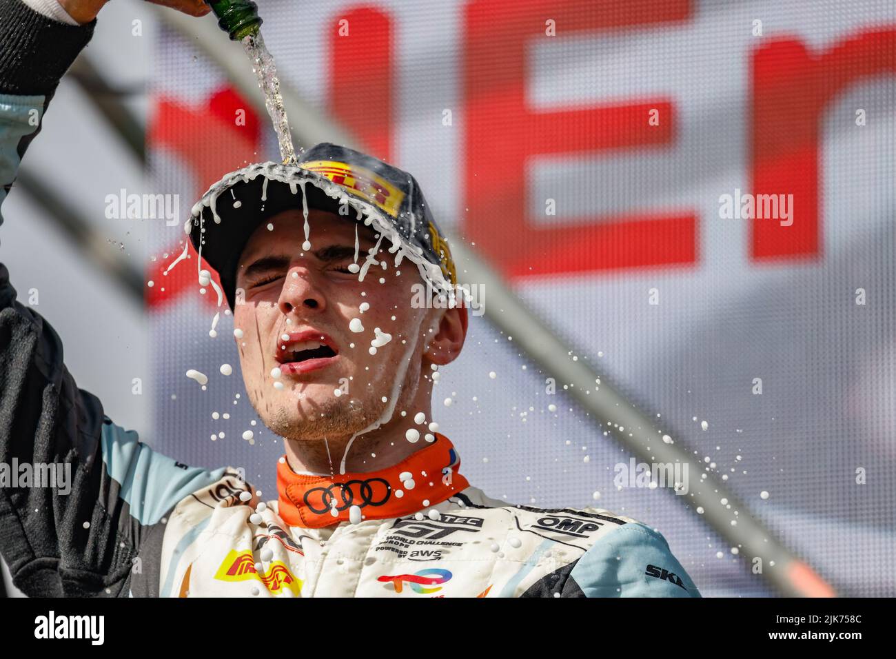 Spa, Belgium. 31st July, 2022. 30 Team WRT, Audi R8 LMS evo II GT3 of ...