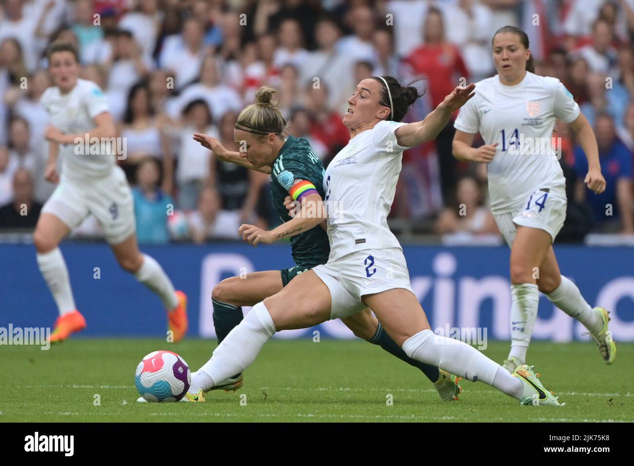 London, UK. 31st July, 2022. Soccer, Women, Euro 2022, England ...