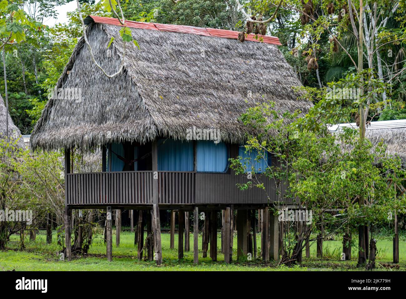 Peru amazon rainforest lodge hi-res stock photography and images - Alamy