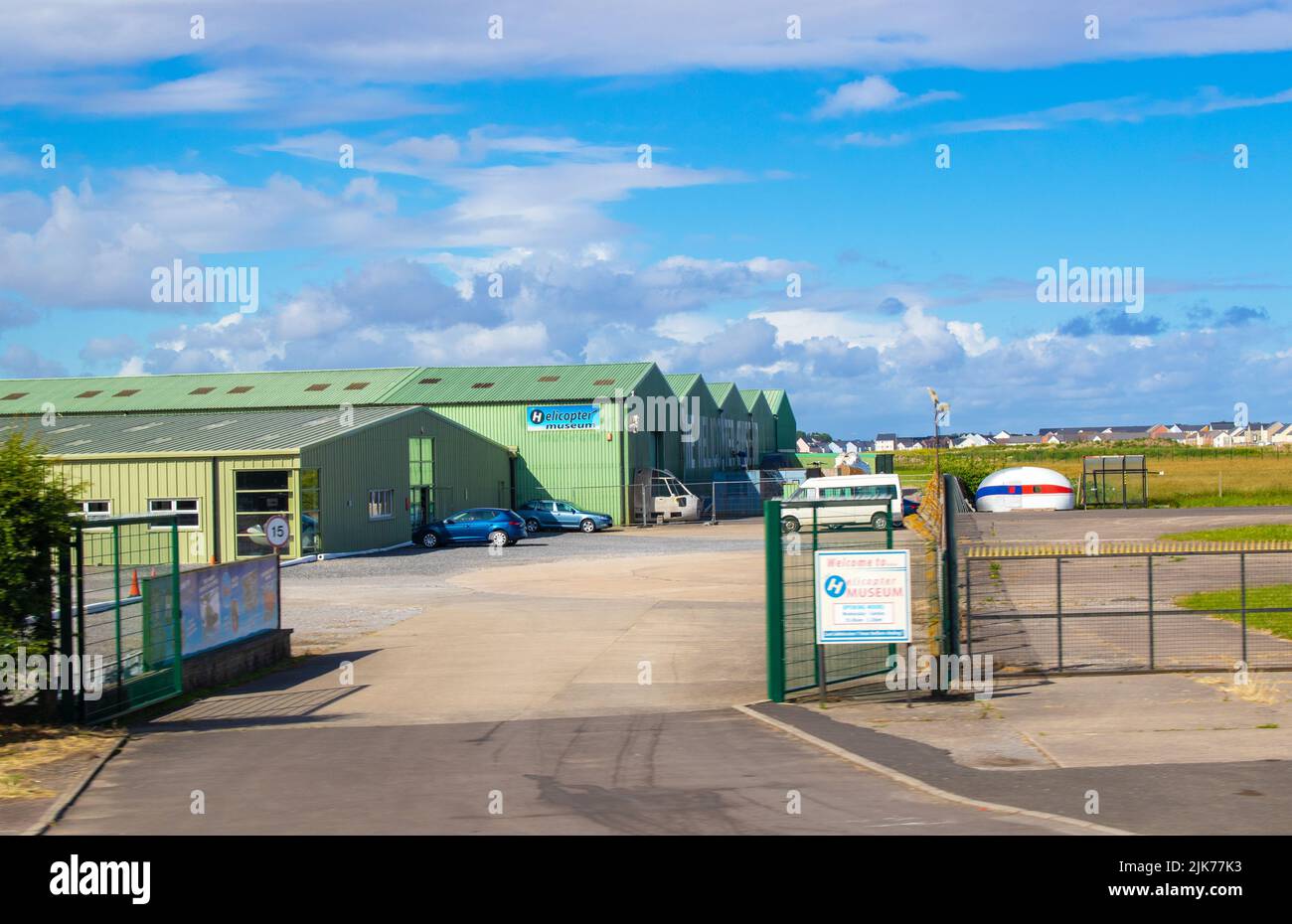 Helicopter museum at Weston-super-Mare in North Somerset, Displays of ...