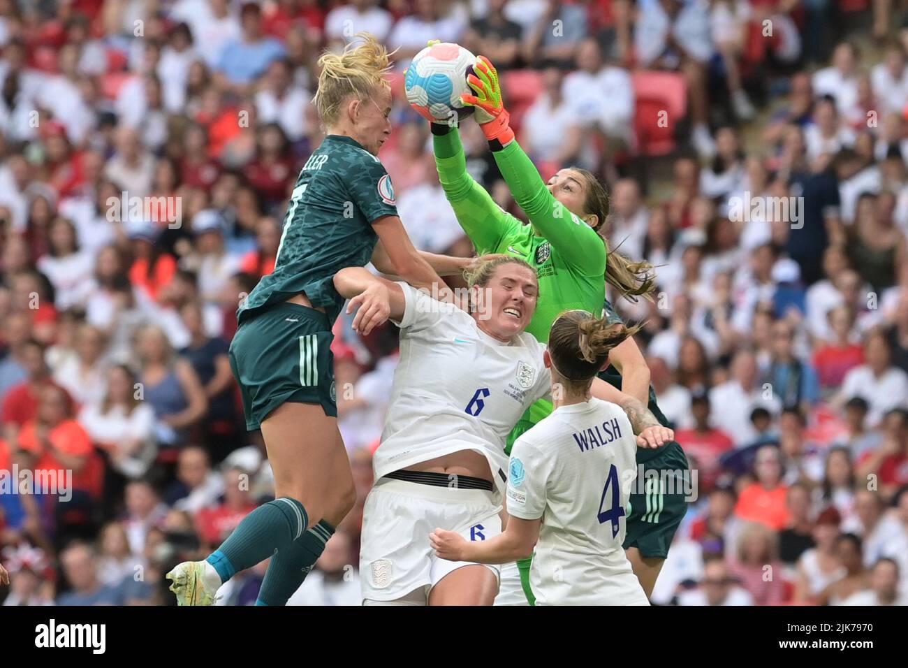 London, UK. 31st July, 2022. Soccer, Women, Euro 2022, England ...