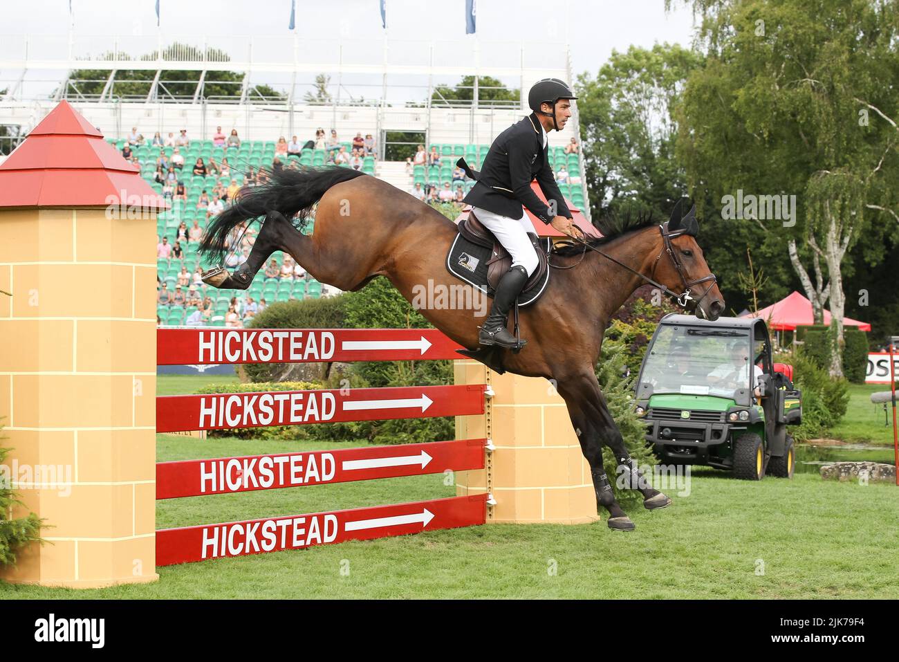 Hickstead, UK. 31st July, 2022. Francisco Jose Mesquita Musa on Catch ...