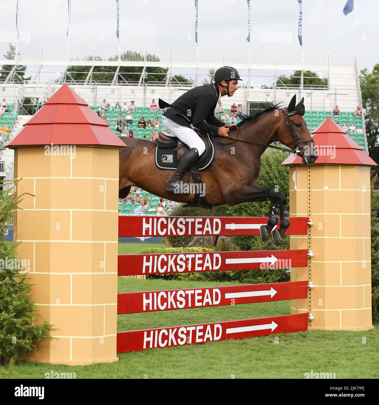 Hickstead, UK. 31st July, 2022. Francisco Jose Mesquita Musa on Catch ...