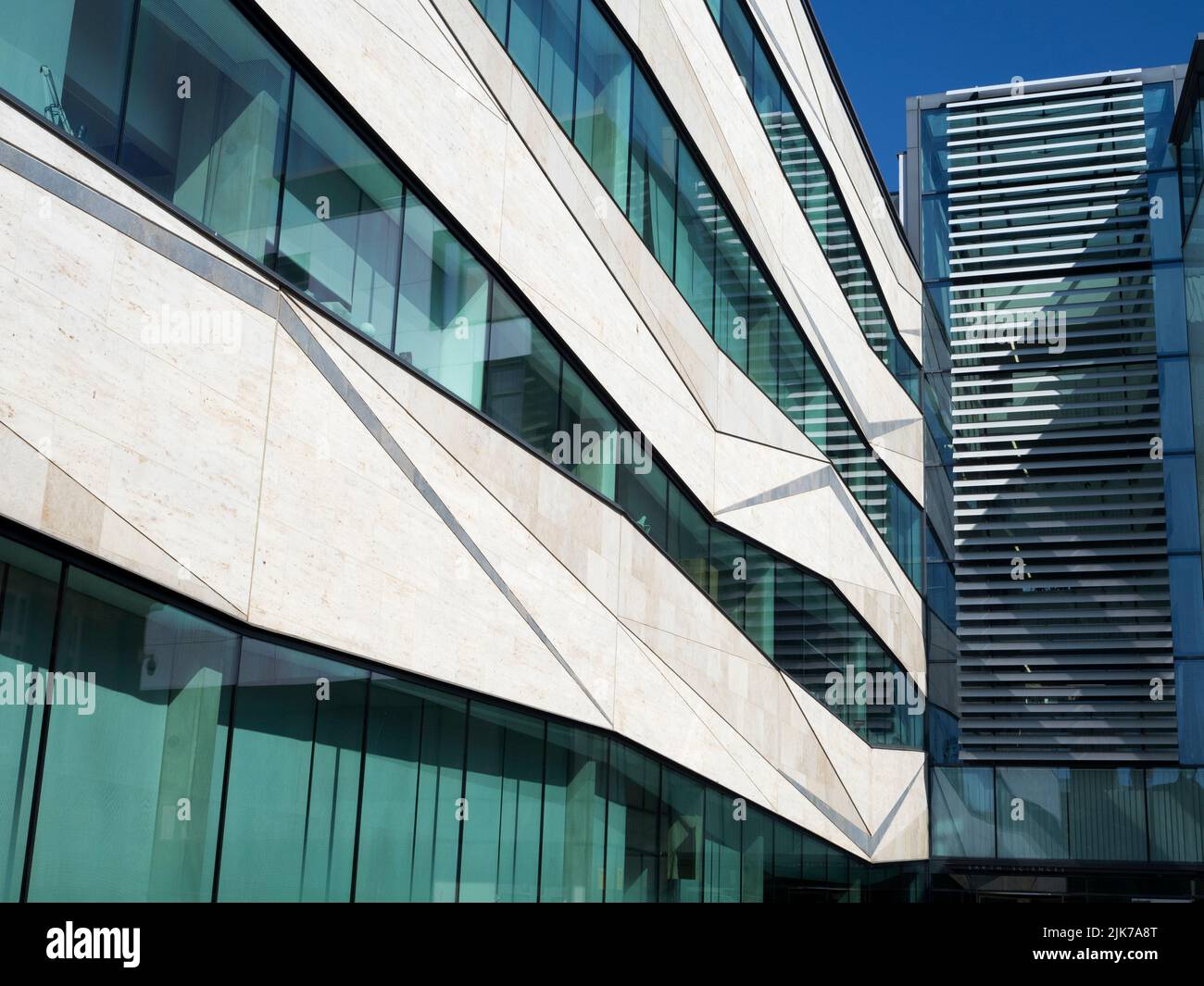 Opened in 2010, the striking Oxford University Earth Sciences building ...