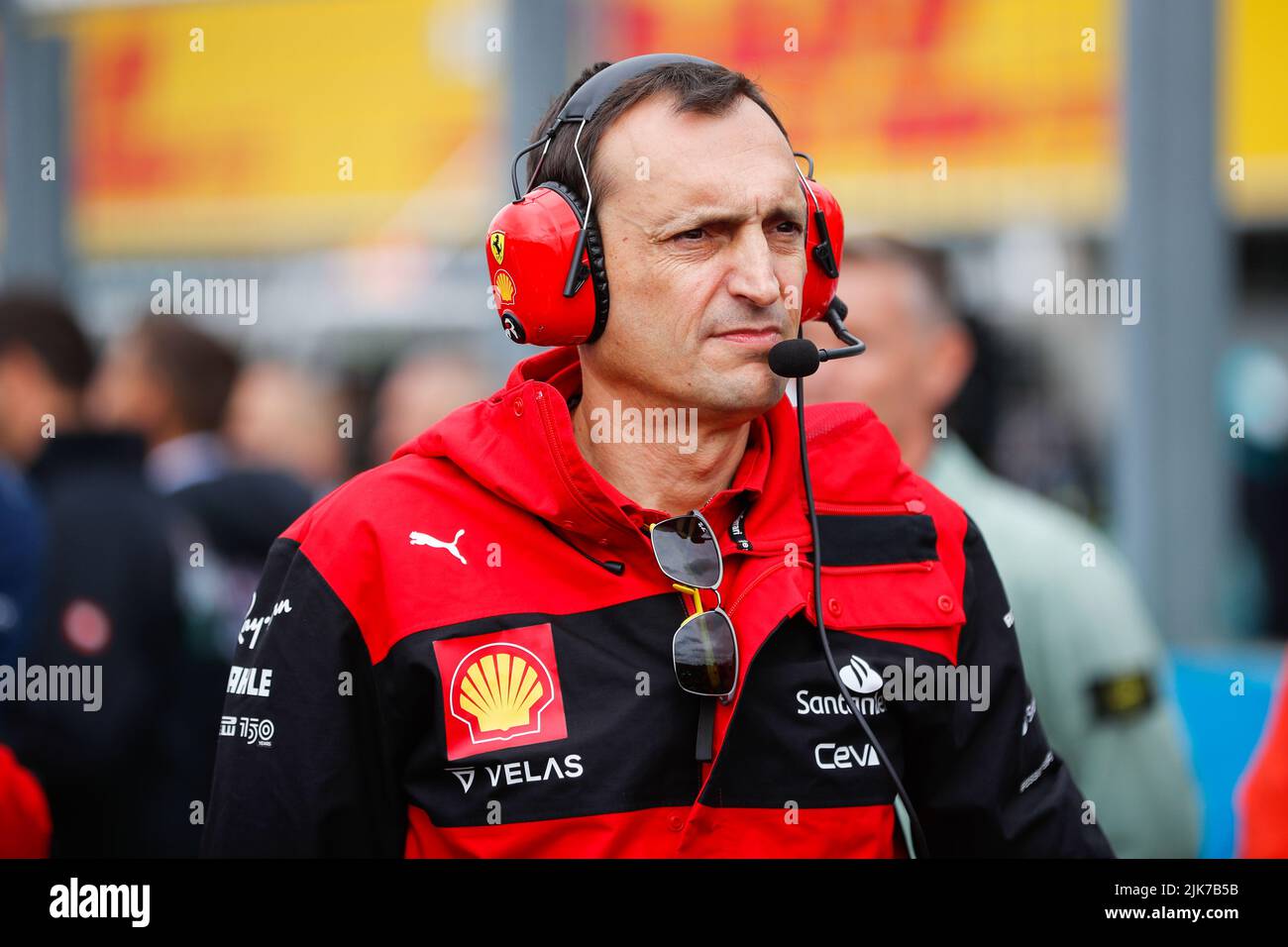 ADAMI Riccardo, Race Engineer of the Scuderia Ferrari, portrait ...