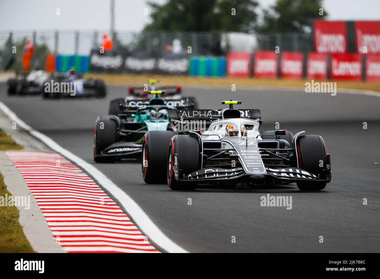 22 TSUNODA Yuki (jap), Scuderia AlphaTauri AT03, action during the ...
