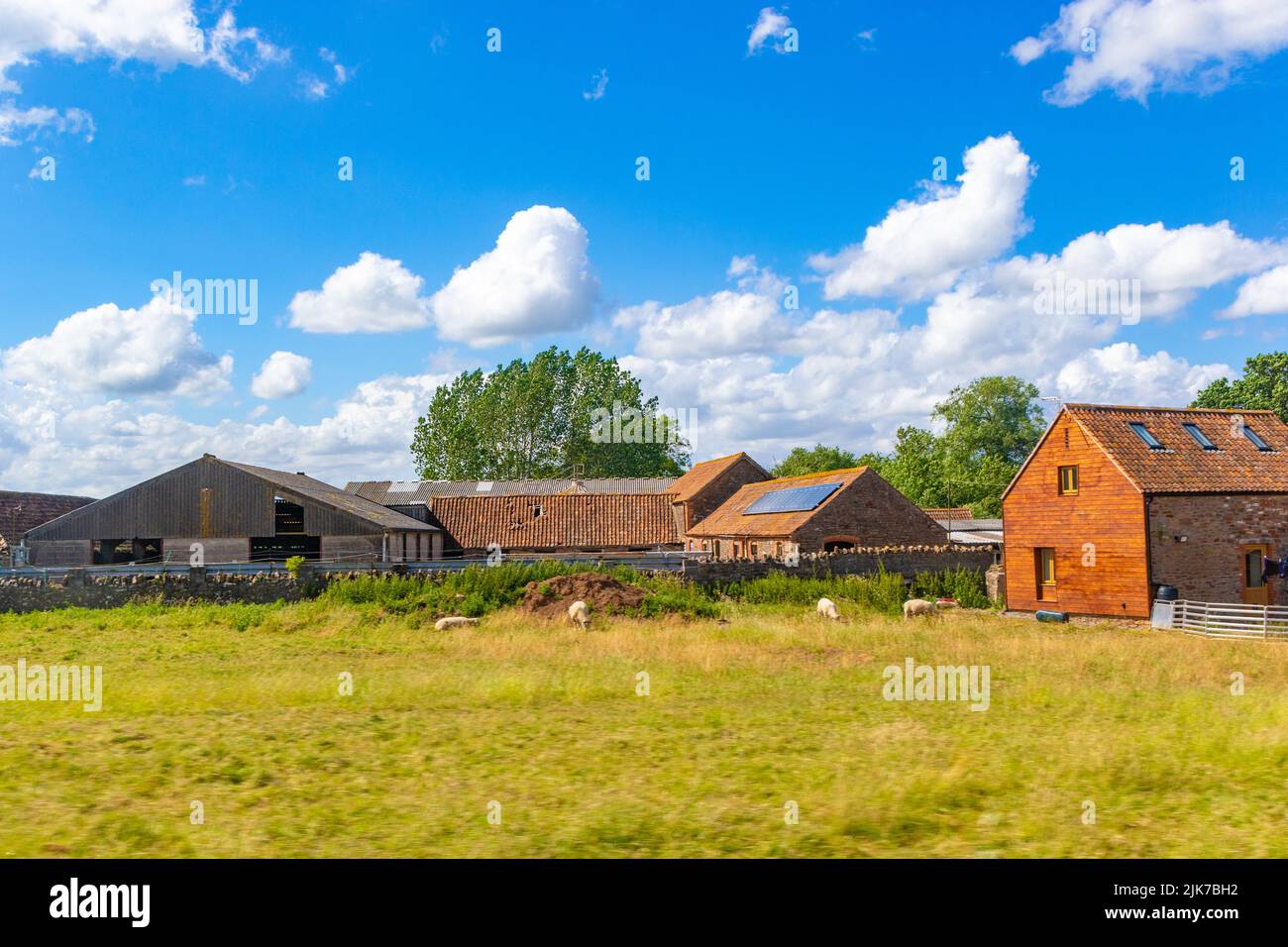 Farms in Chew Valley in Bath and North East Somerset south of Bristol ...