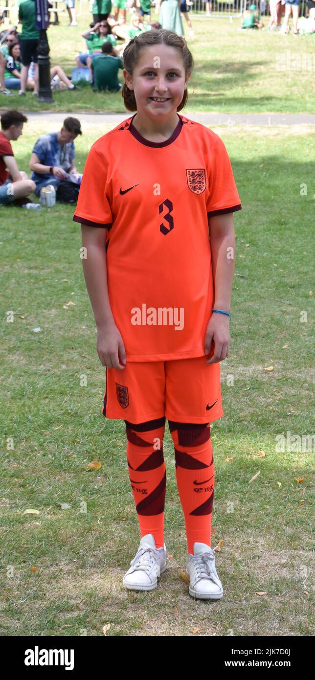 UEFA Woman's Euro's 2022 Fan Party In Palmerston Park Southampton (3rd ...