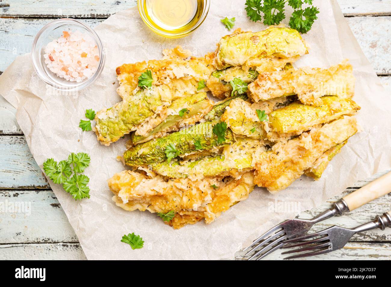Zucchini Blatter Angefressen