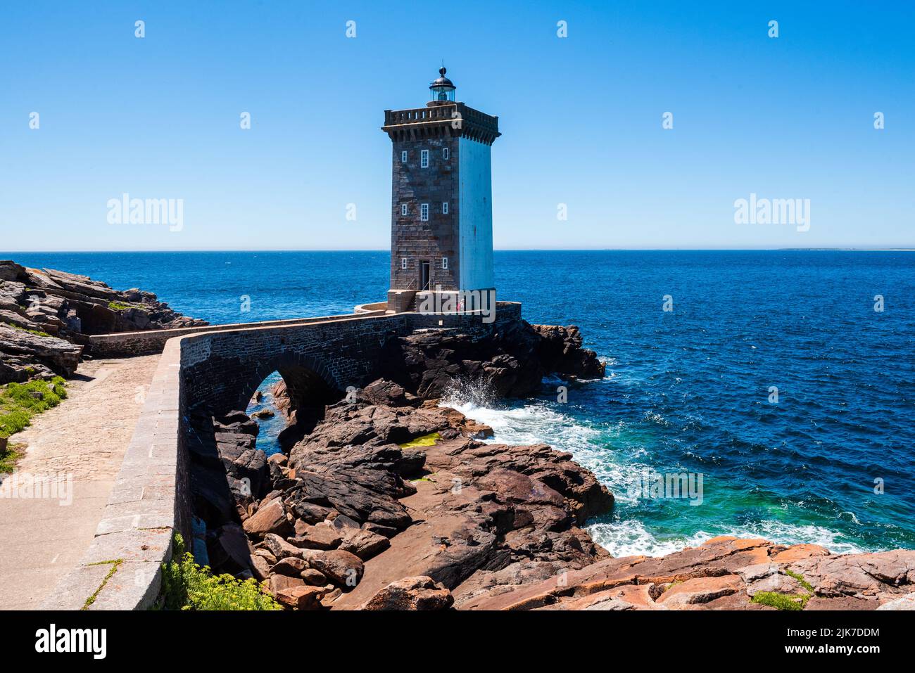 Kermorvan lighthouse le conquet hi-res stock photography and images - Alamy