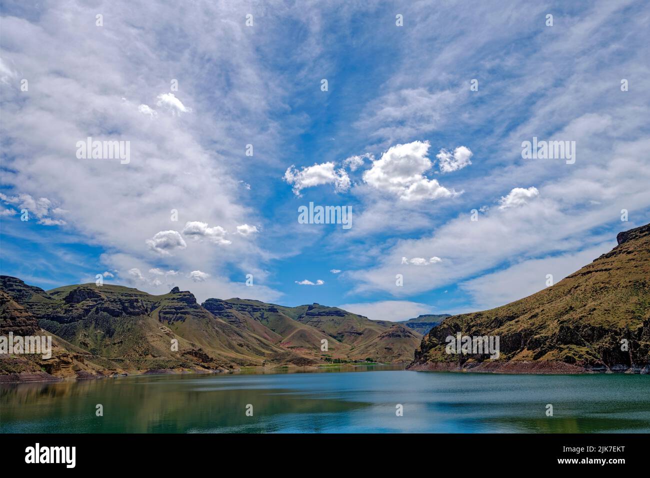 The reservoir at the Owyhee Dam, Oregon, USA Stock Photo - Alamy