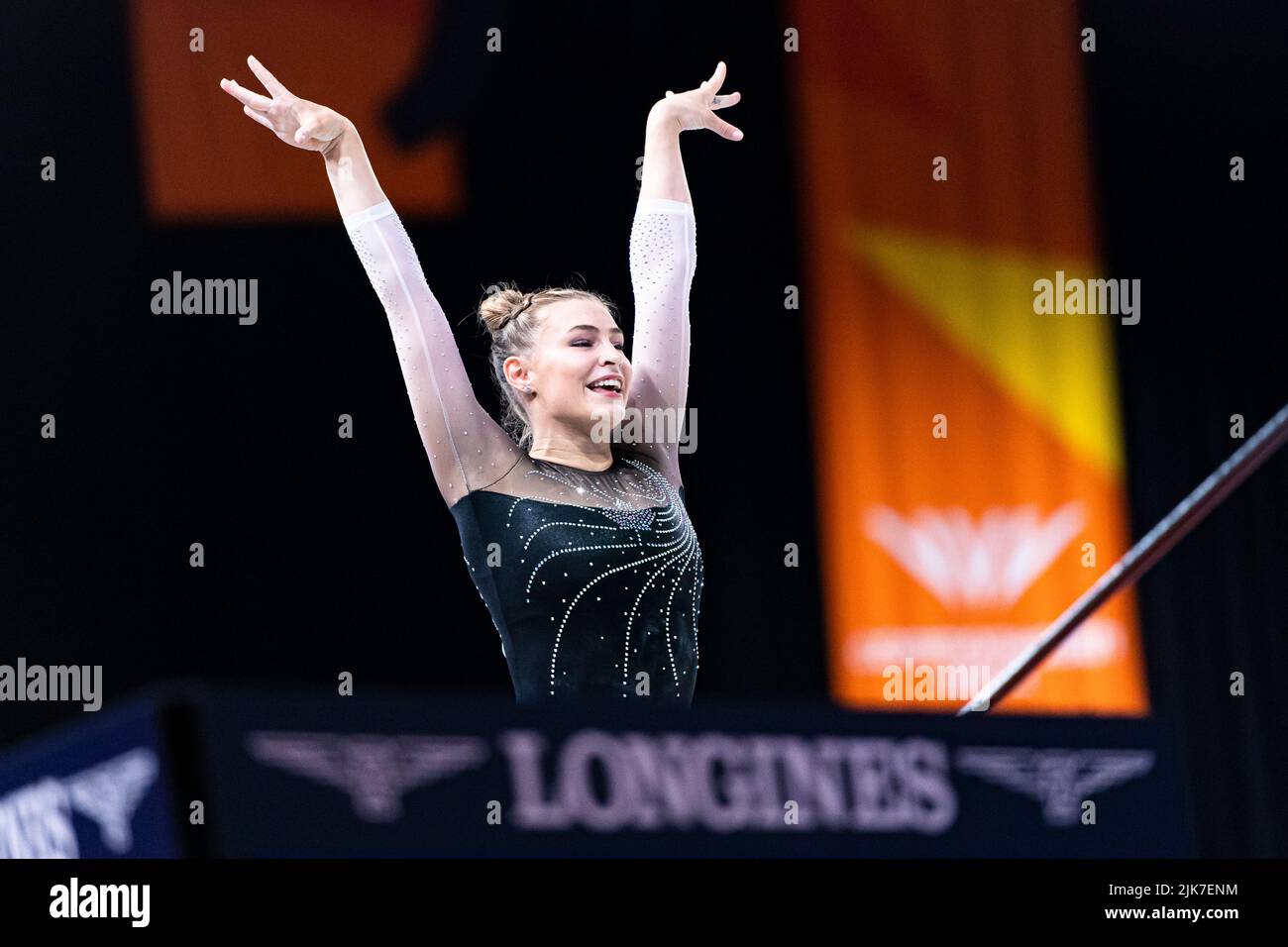 Birmingham, UK. 31st Jul, 2022. Emma SPENCE (CAN) competes in Artistic ...