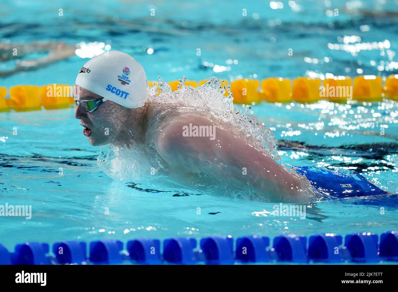 Scotland’s Duncan Scott in action during the 200m Butterfly Final at ...