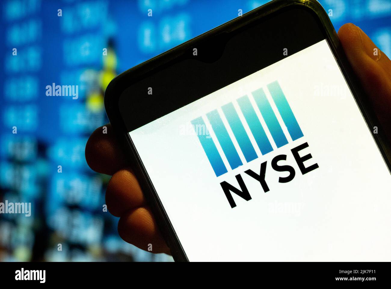 In this photo illustration, the American Stock Exchange index, NYSE ...