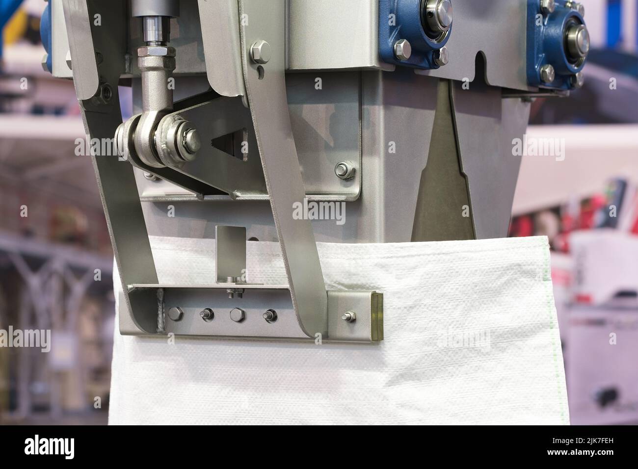 Conveyor Filling and Packaging Machine for Food. product packaging ...