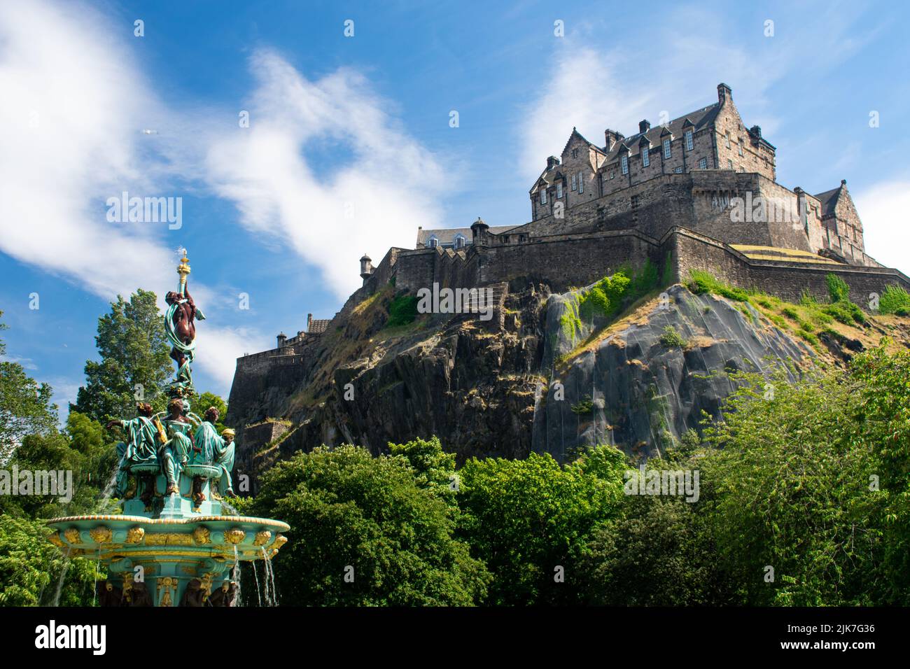 Edinburgh castle tour guide hi-res stock photography and images - Alamy