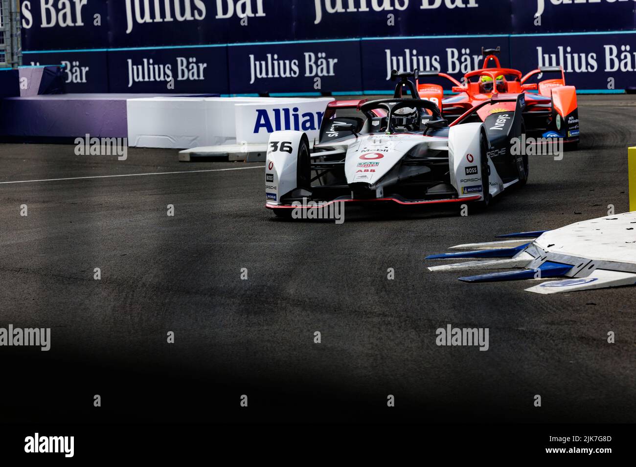 London, UK. 31st July 2022; ExCel E-Prix Circuit, Docklands, London ...