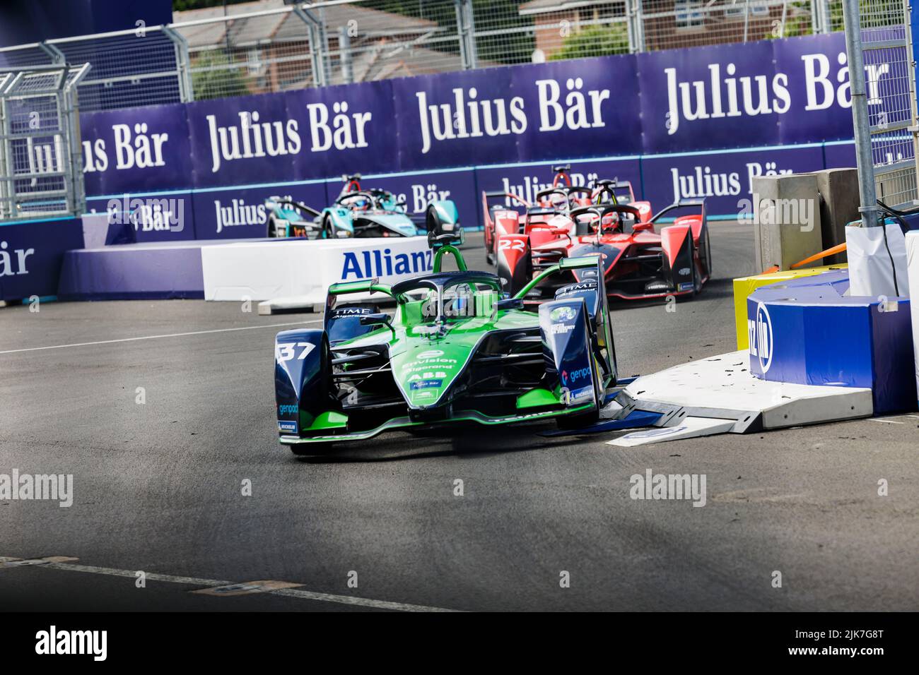 London, UK. 31st July 2022; ExCel E-Prix Circuit, Docklands, London ...
