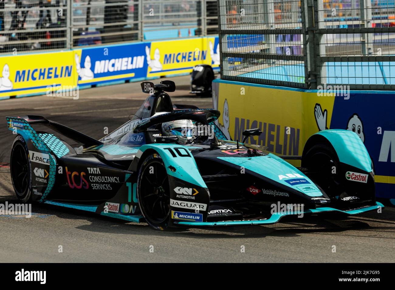 London, UK. 31st July 2022; ExCel E-Prix Circuit, Docklands, London ...