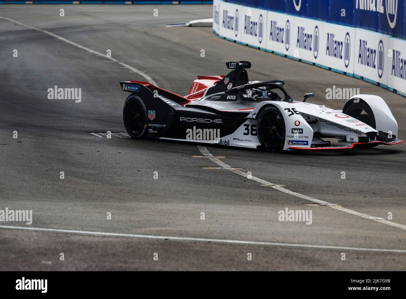 London, UK. 31st July 2022; ExCel E-Prix Circuit, Docklands, London ...
