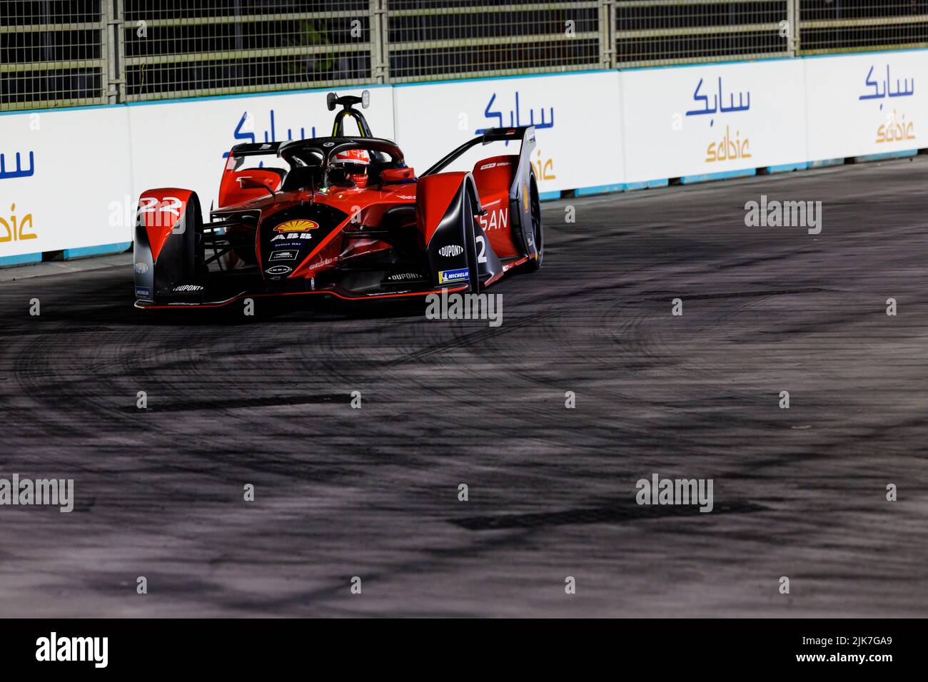 London, UK. 31st July 2022; ExCel E-Prix Circuit, Docklands, London ...