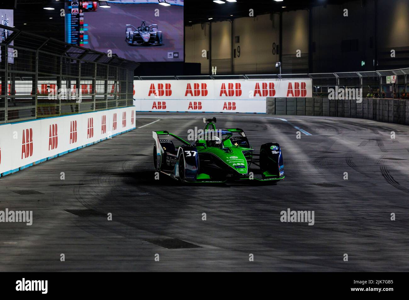 London, UK. 31st July 2022; ExCel E-Prix Circuit, Docklands, London ...