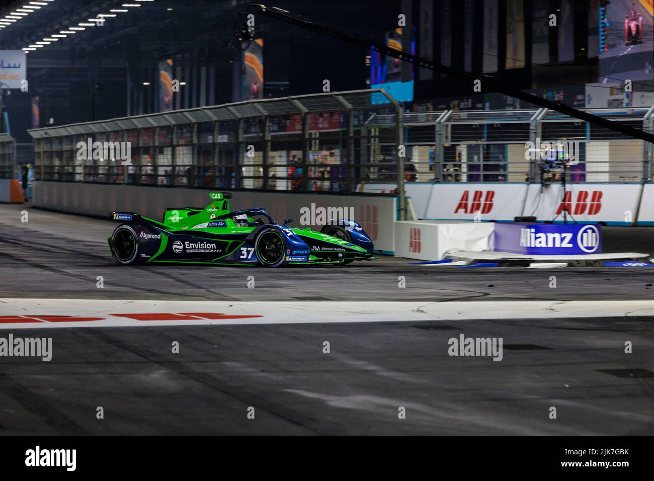 London, UK. 31st July 2022; ExCel E-Prix Circuit, Docklands, London ...