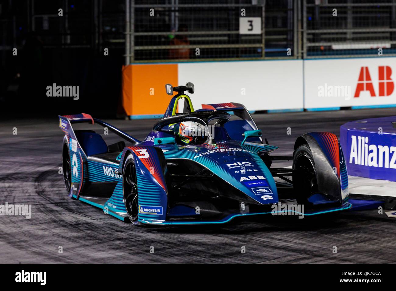 London, UK. 31st July 2022; ExCel E-Prix Circuit, Docklands, London ...