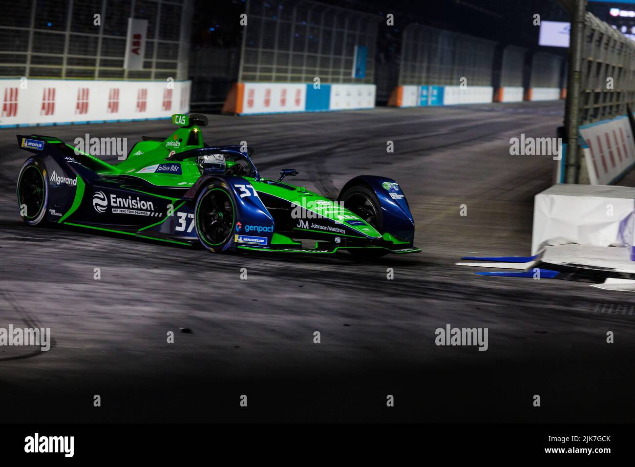 London, UK. 31st July 2022; ExCel E-Prix Circuit, Docklands, London ...