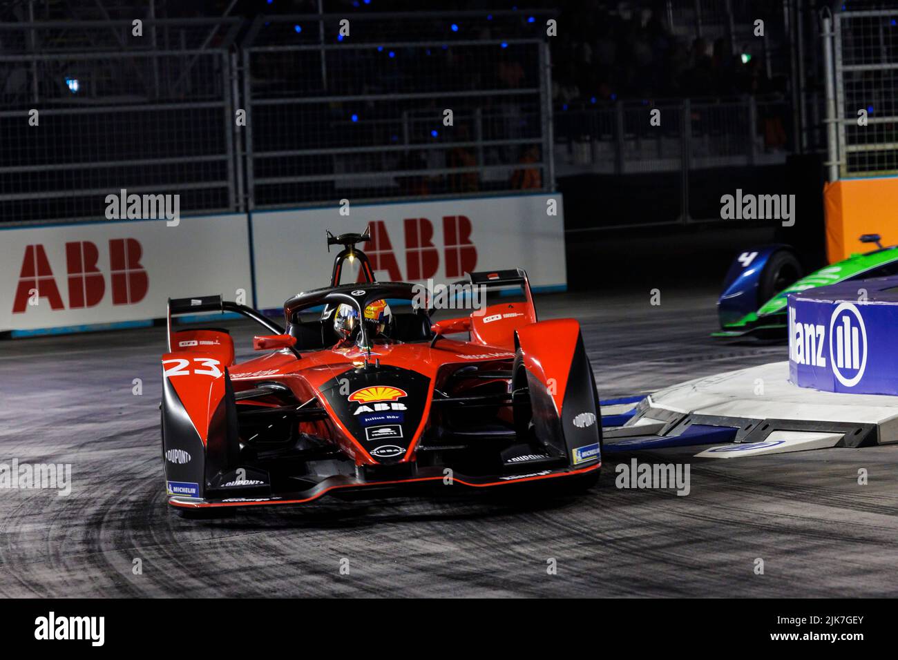 London, UK. 31st July 2022; ExCel E-Prix Circuit, Docklands, London ...
