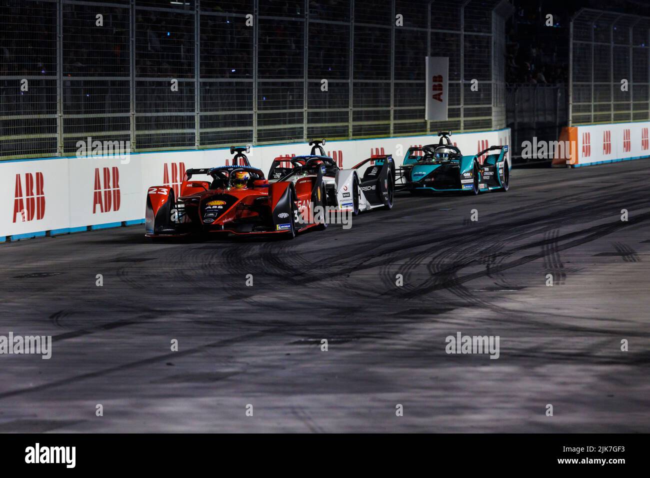 London, UK. 31st July 2022; ExCel E-Prix Circuit, Docklands, London ...