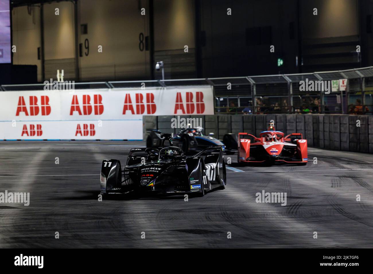 London, UK. 31st July 2022; ExCel E-Prix Circuit, Docklands, London ...