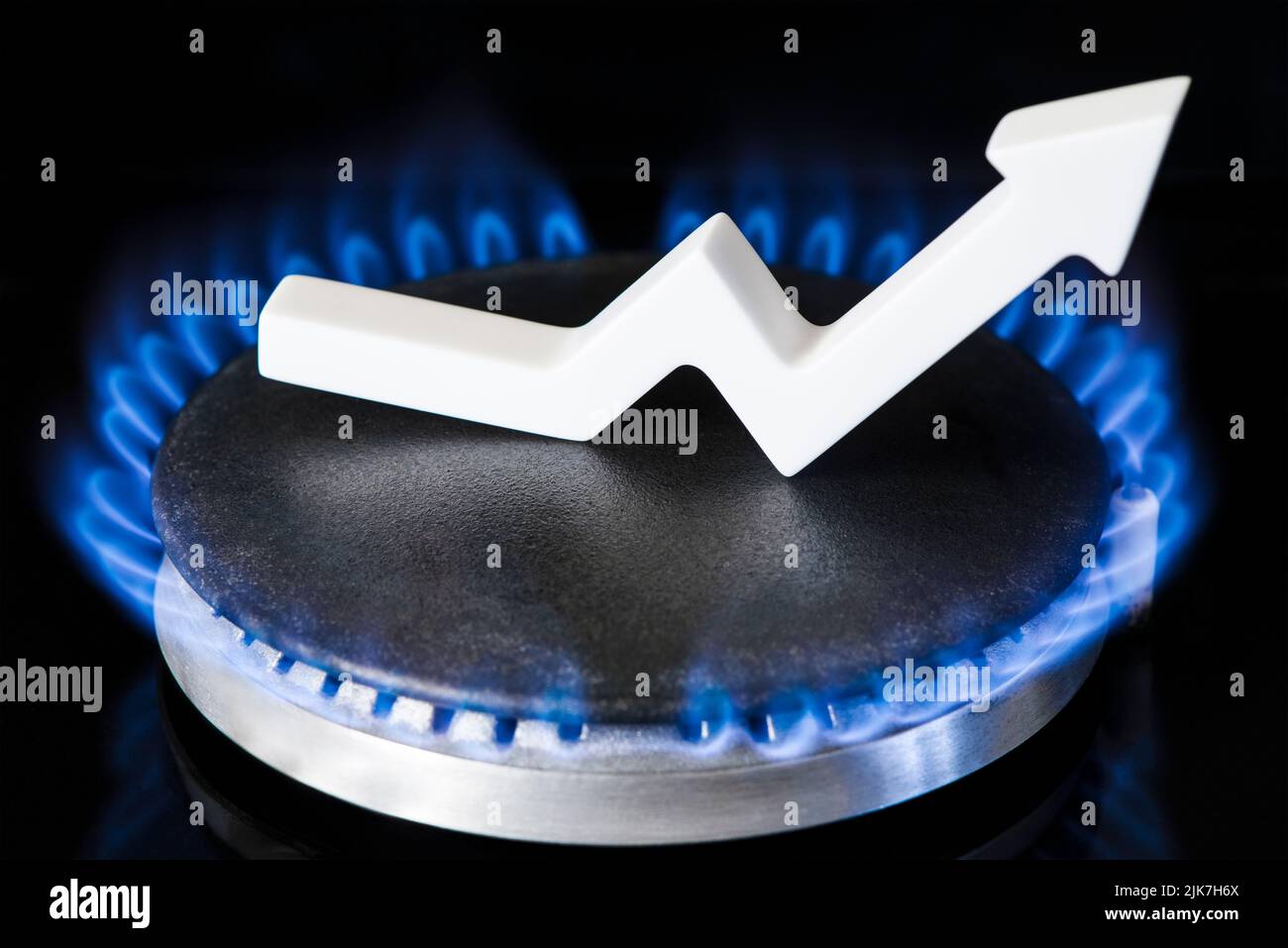 Propane gas price. Supply chains and the energy gas crisis. The concept ...